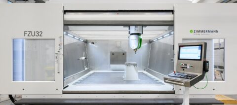 CNC portal milling machine portfolio - Zimmermann